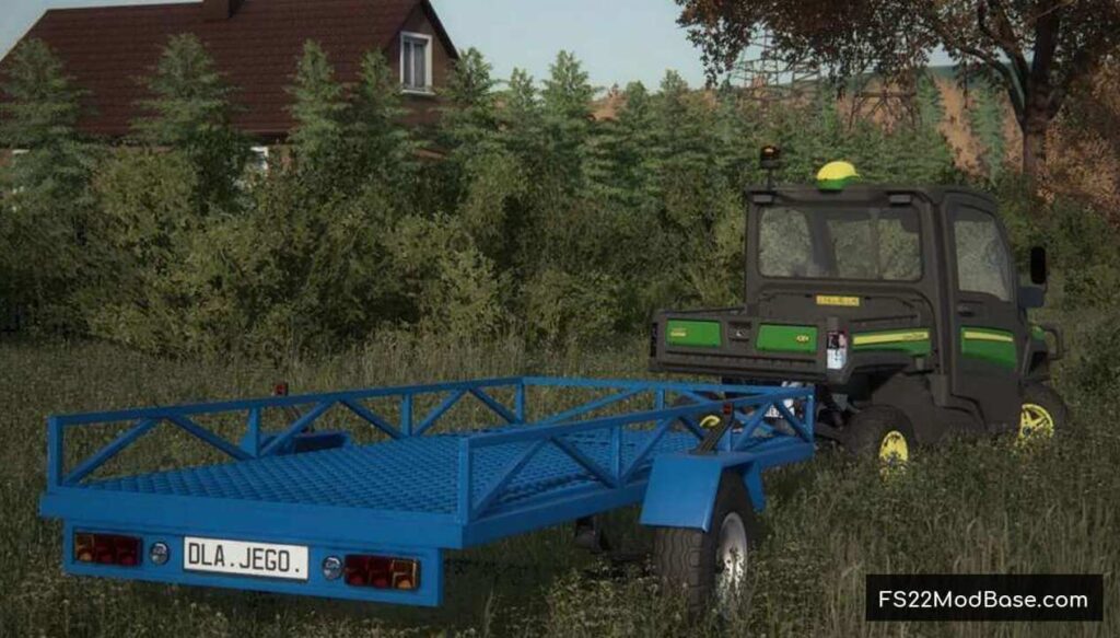 Lizard Self-Made Trailer - Farming Simulator 22 Mod | LS22 Mod | FS22 Mod