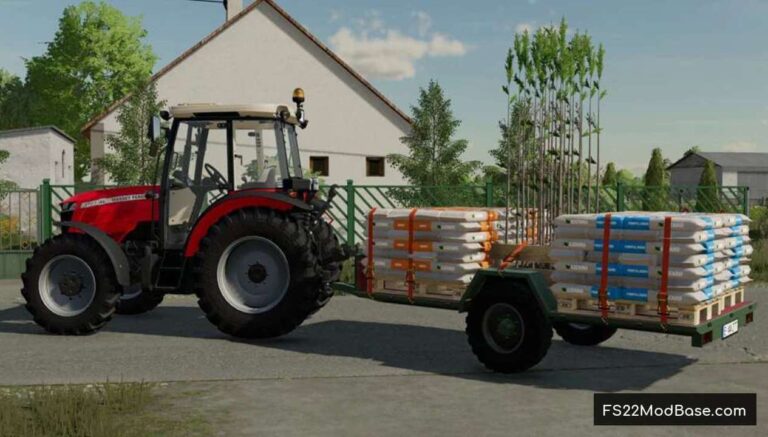 Old Low Trailer - Farming Simulator 22 Mod | LS22 Mod | FS22 Mod