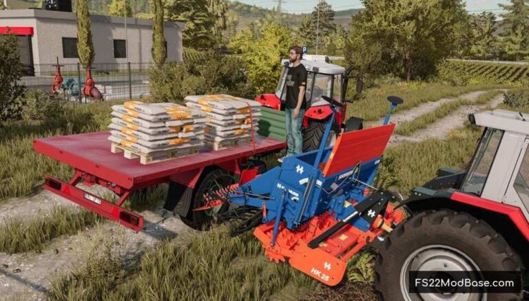 One Axle Trailer - Farming Simulator 22 Mod | LS22 Mod | FS22 Mod