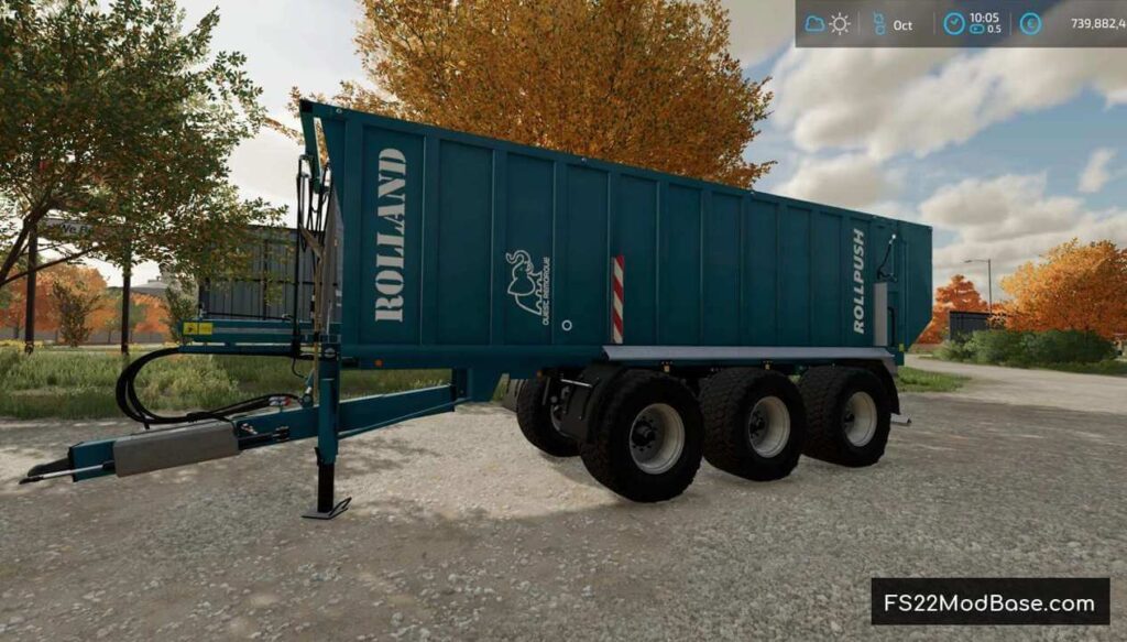 Rolland Rollpush - Farming Simulator 22 Mod | LS22 Mod | FS22 Mod