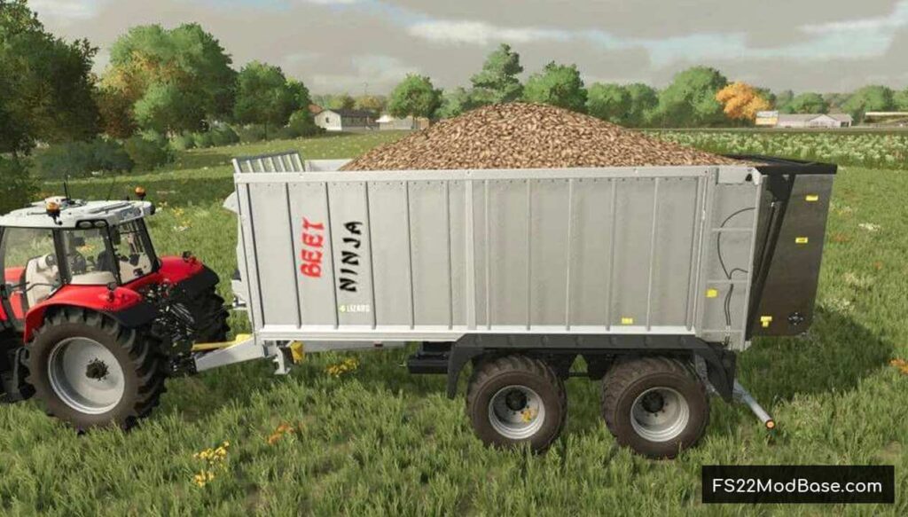 Trailer With Beet Cutter - Farming Simulator 22 Mod | LS22 Mod | FS22 Mod