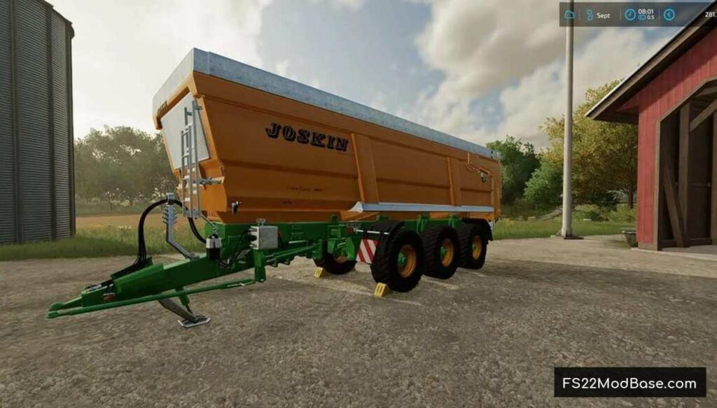 Transspace 8000-27TRC150 - Farming Simulator 22 Mod | LS22 Mod | FS22 Mod