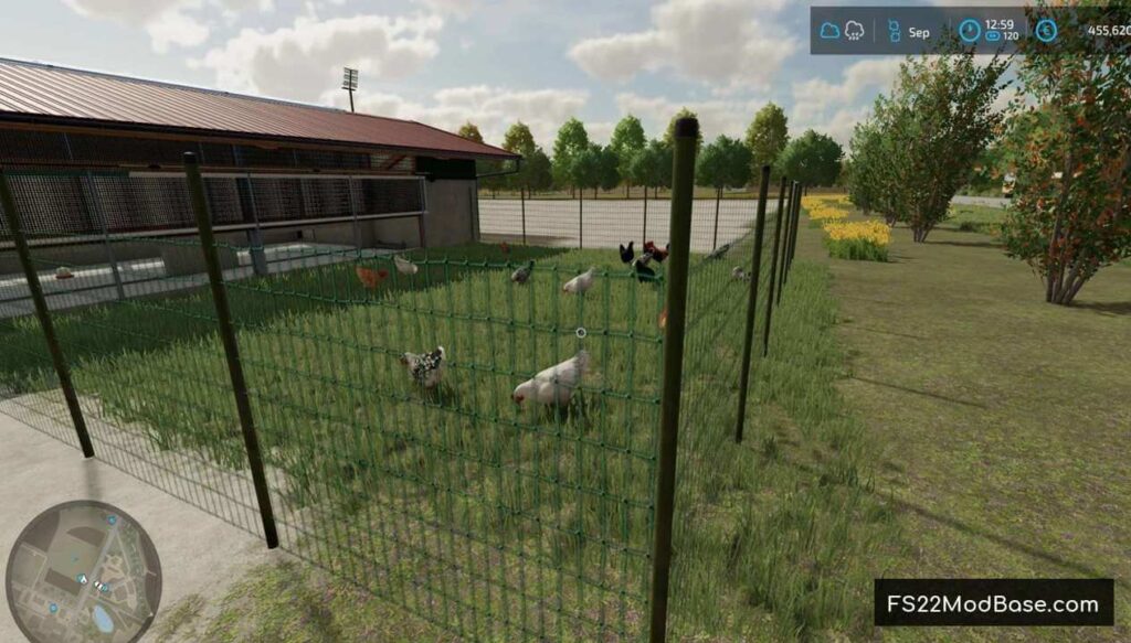 Chicken Barn Big - Farming Simulator 22 Mod | LS22 Mod | FS22 Mod