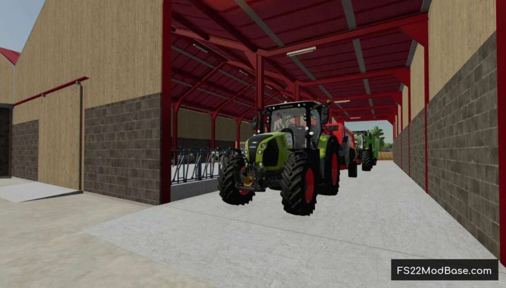 French Stable - Farming Simulator 22 Mod | LS22 Mod | FS22 Mod