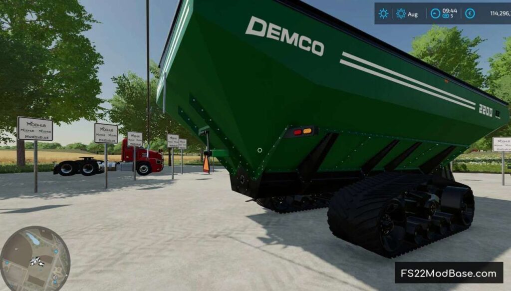 Demco 2200 by Parzival - Farming Simulator 22 Mod | LS22 Mod | FS22 Mod