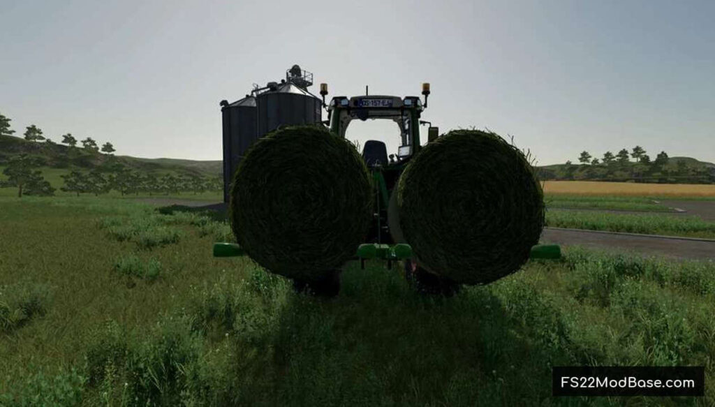 Lizard Round Bale Fork - Farming Simulator 22 Mod | LS22 Mod | FS22 Mod