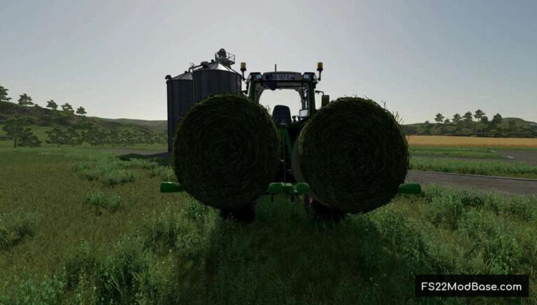 Lizard Round Bale Fork - Farming Simulator 22 Mod | LS22 Mod | FS22 Mod