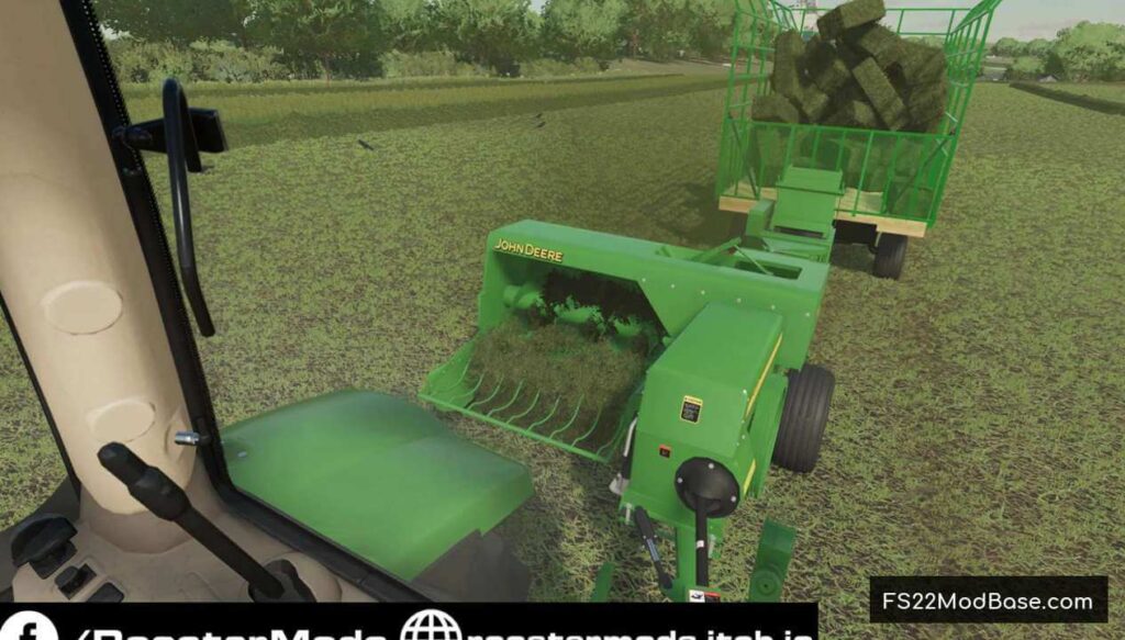 John Deere 348 Baler - Farming Simulator 22 Mod | LS22 Mod | FS22 Mod