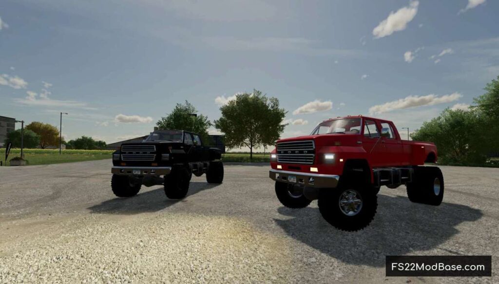 1980 Ford F800 Crew Cab Pickup - Farming Simulator 22 Mod | LS22 Mod ...