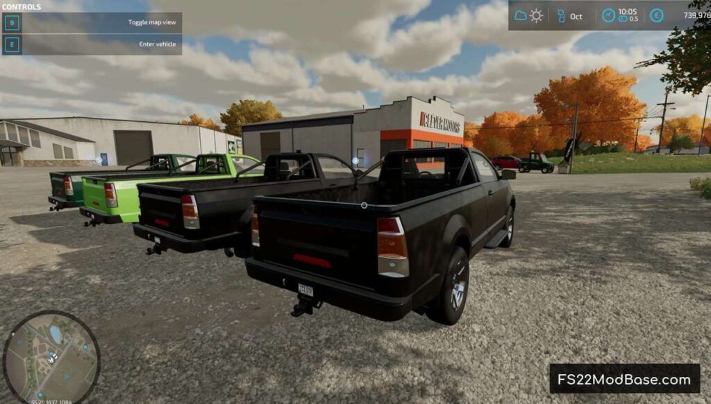 Lizard Pickup Electric - Farming Simulator 22 Mod | LS22 Mod | FS22 Mod