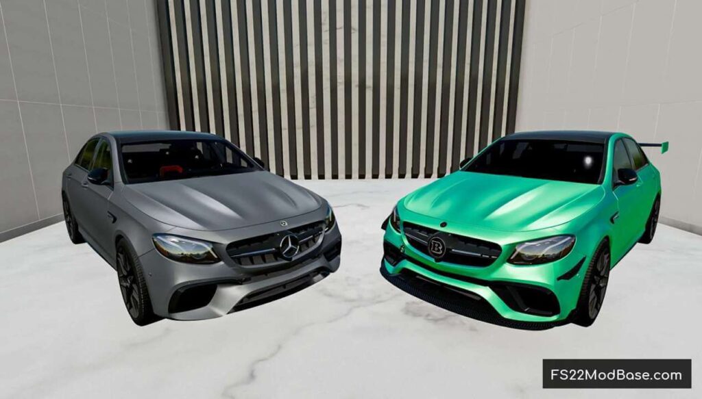 Mercedes Benz E63S AMG 2018 - Farming Simulator 22 Mod | LS22 Mod ...