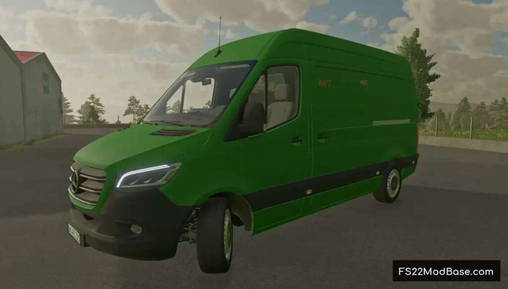 Mercedes Benz Sprinter 2021 RWZ - Farming Simulator 22 Mod | LS22 Mod ...