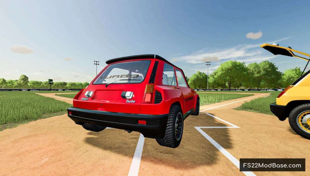 Renault 5 Turbo 1980 - Farming Simulator 22 Mod | LS22 Mod | FS22 Mod
