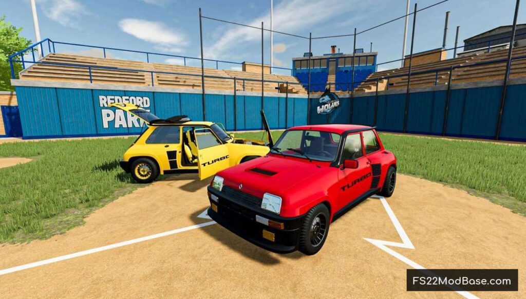 Renault 5 Turbo 1980 - Farming Simulator 22 Mod | LS22 Mod | FS22 Mod
