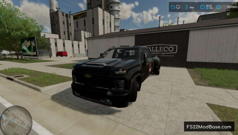 Slammed Chevrolet Silverado 3500HD 2020 - Farming Simulator 22 Mod ...