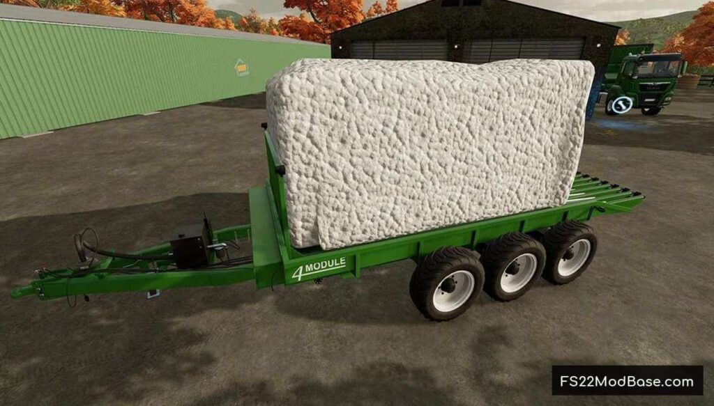 M4 Cotton Bale Loader - Farming Simulator 22 Mod | LS22 Mod | FS22 Mod