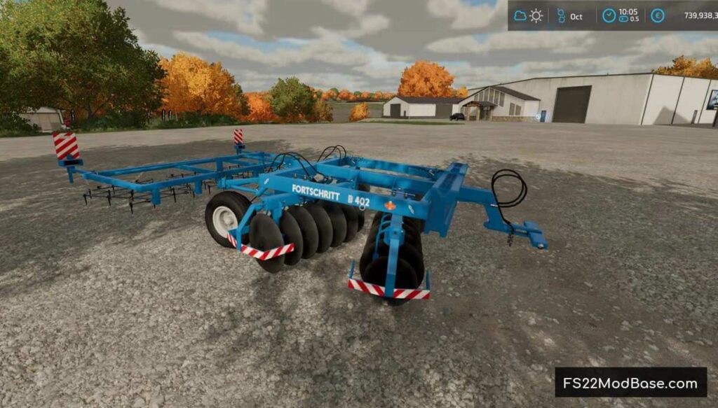 B402 Disc Harrow - Farming Simulator 22 Mod | LS22 Mod | FS22 Mod