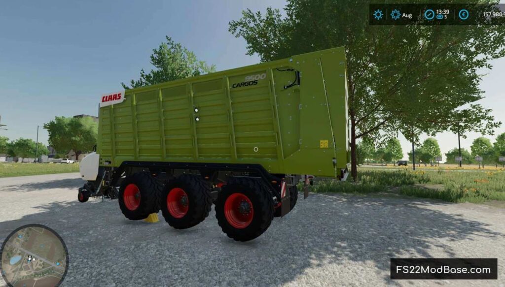 Claas Cargos 9500 by Sebastian - Farming Simulator 22 Mod | LS22 Mod ...