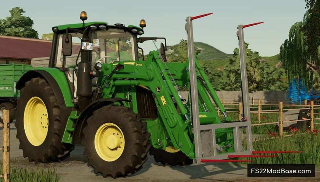 Hydraulic Bale Fork - Farming Simulator 22 Mod | LS22 Mod | FS22 Mod