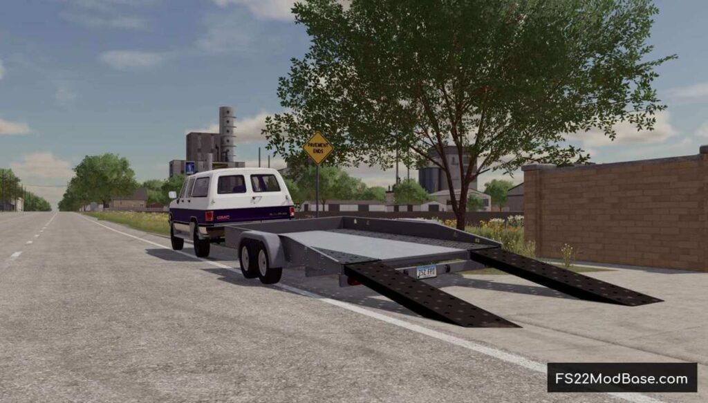 Car Trailer - Farming Simulator 22 Mod | LS22 Mod | FS22 Mod