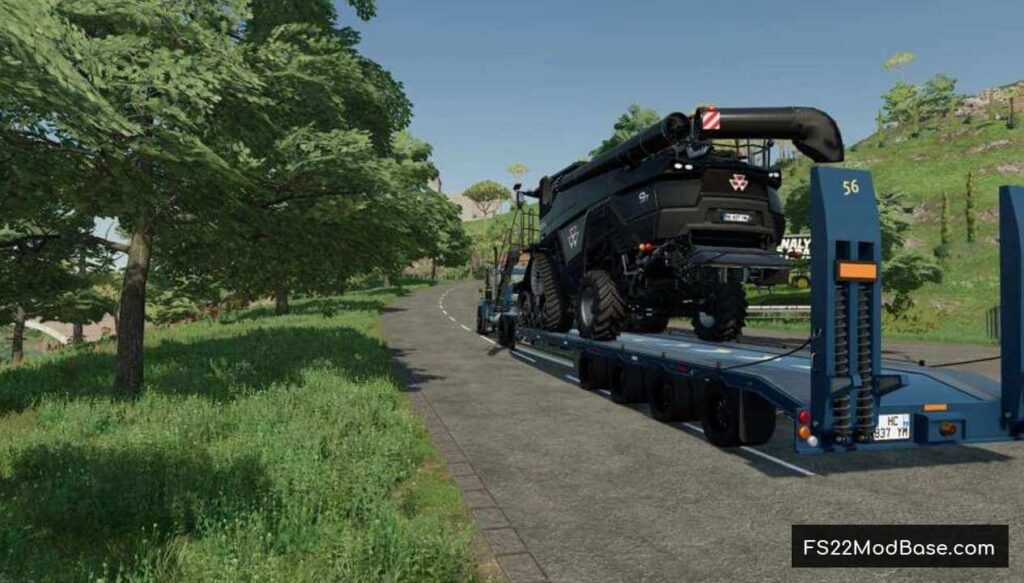 Lizard 56 Lowloader - Farming Simulator 22 Mod | LS22 Mod | FS22 Mod