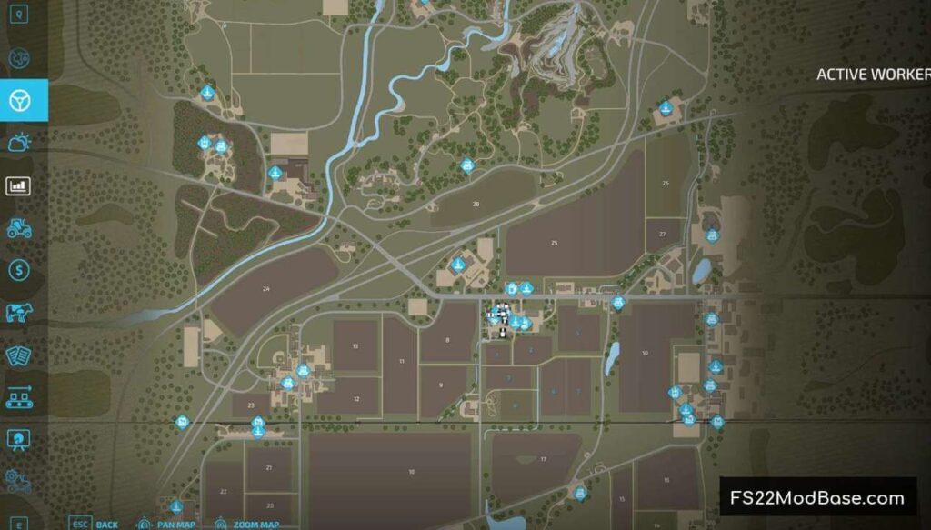 Elm Creek Edit By Stevie- Farming Simulator 22 Mod | LS22 Mod | FS22 Mod