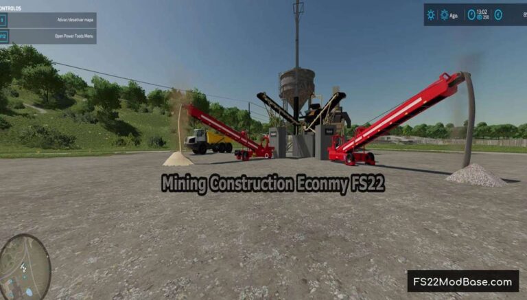 Mining Construction Economy - Farming Simulator 22 Mod | LS22 Mod ...