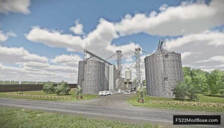 GSI Mega Silo Corn Dryer - Farming Simulator 22 Mod | LS22 Mod | FS22 Mod