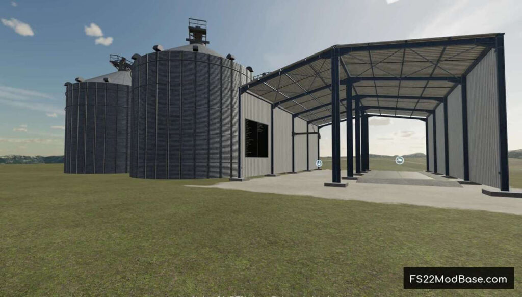 Grosse Silo Anlage - Farming Simulator 22 Mod | LS22 Mod | FS22 Mod