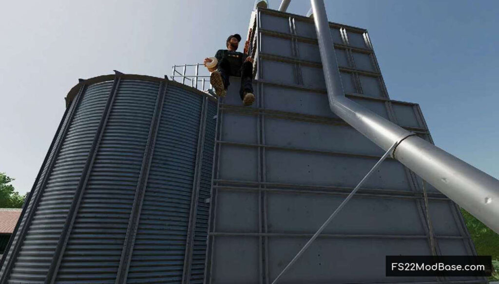 MH Farm Silo - Farming Simulator 22 Mod | LS22 Mod | FS22 Mod