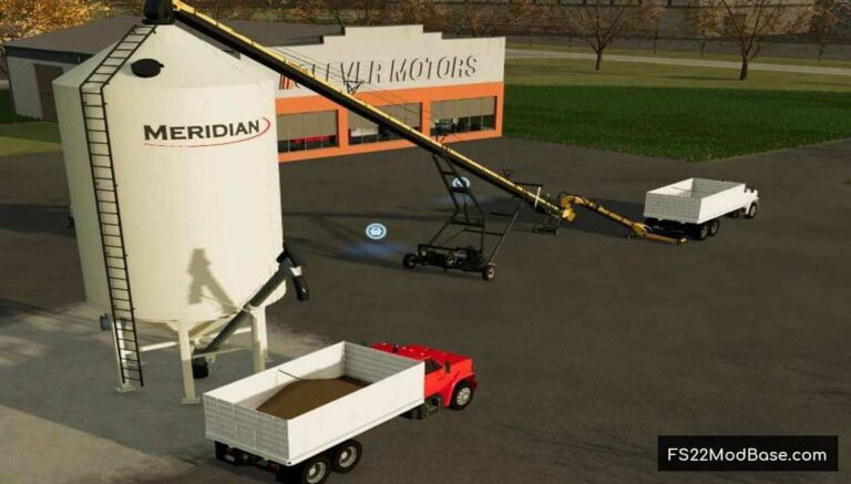 Meridian Grain Bin - Farming Simulator 22 Mod | LS22 Mod | FS22 Mod