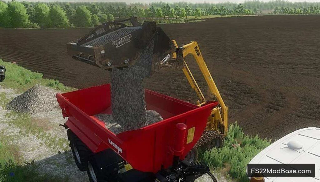 Lizard Landscape Rake - Farming Simulator 22 Mod | LS22 Mod | FS22 Mod