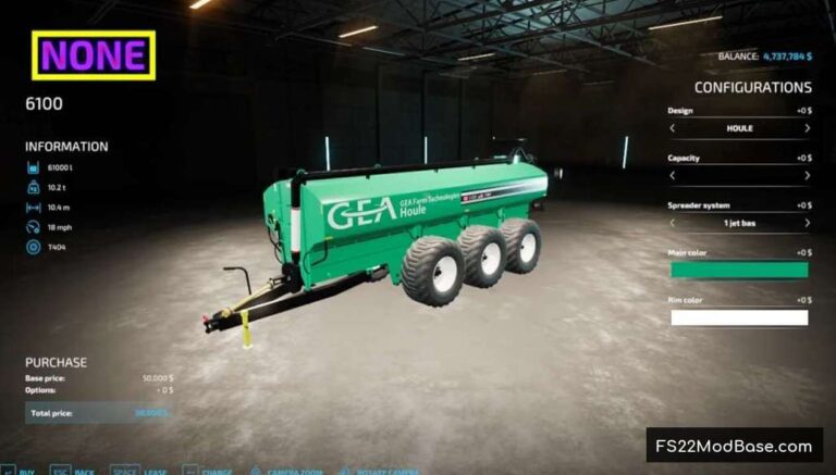 Slurry Tanker - Farming Simulator 22 Mod | LS22 Mod | FS22 Mod