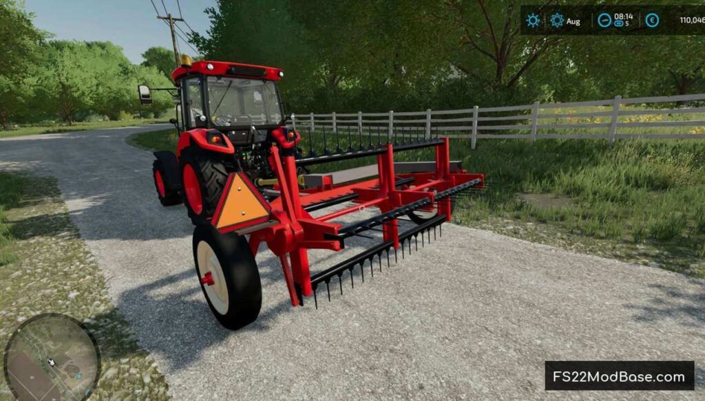 HS 7 Hay Tedder - Farming Simulator 22 Mod | LS22 Mod | FS22 Mod