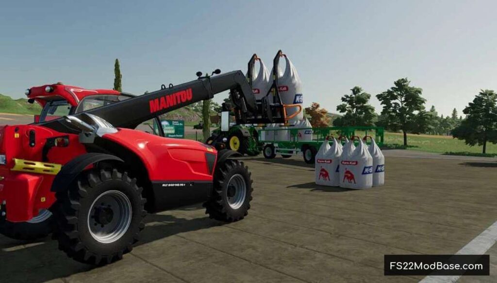 Telehandler Big Bag Lifter - Farming Simulator 22 Mod | LS22 Mod | FS22 Mod