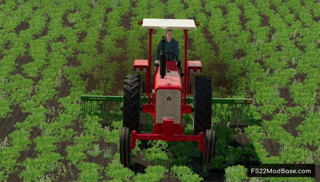 John Deere 400 Rotary Hoe - Farming Simulator 22 Mod | LS22 Mod | FS22 Mod