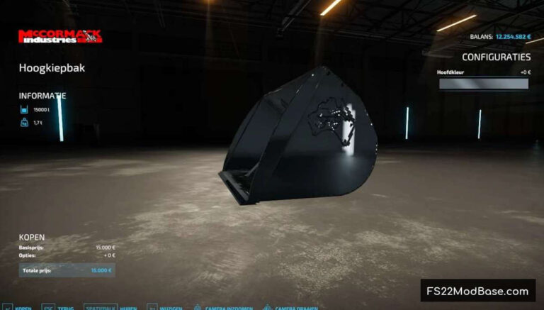 Dem Wheelloader Bucket - Farming Simulator 22 Mod | LS22 Mod | FS22 Mod