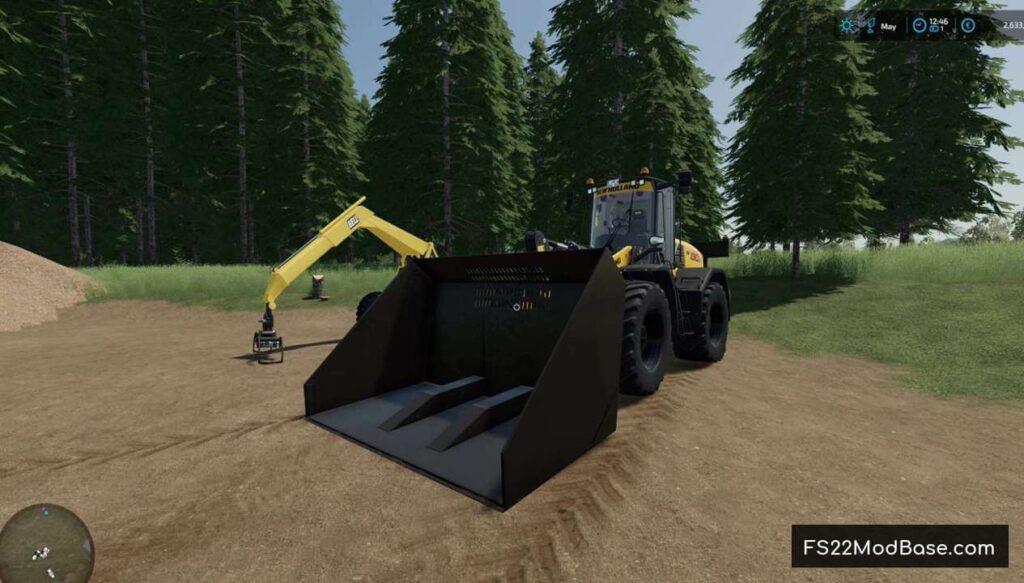 Woodchips Bucket - Farming Simulator 22 Mod | LS22 Mod | FS22 Mod