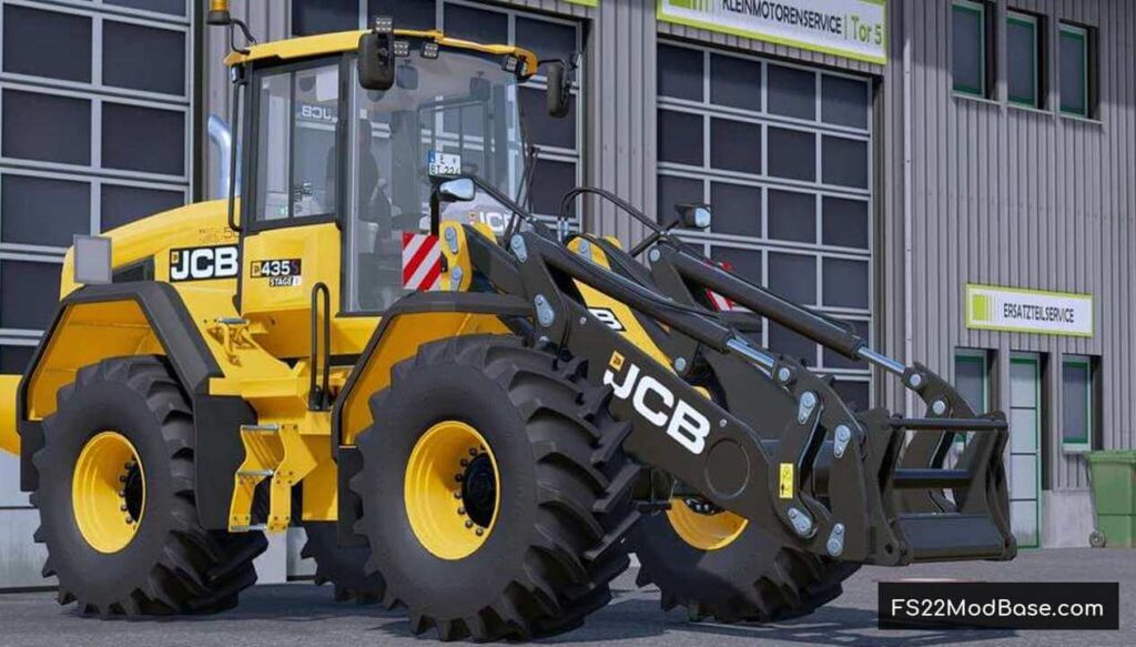 JCB 435S Stage IV And V - Farming Simulator 22 Mod | LS22 Mod | FS22 Mod