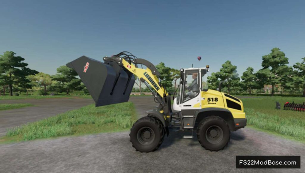 Liebherr L518 Stereo - Farming Simulator 22 Mod | LS22 Mod | FS22 Mod